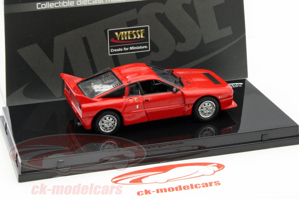 Vitesse 1:43 Lancia 037 Stradale 築 1982 赤 27110 モデル 車 27110 657440271103