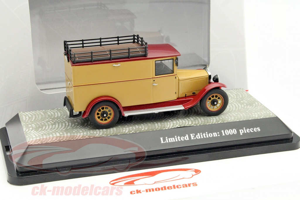 Premium Classixxs 1:43 Mercedes-Benz L1000 Express box brown PCL11152 ...
