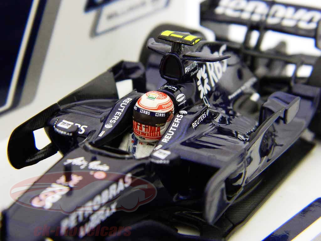 Minichamps 1:43 Nakajima Williams FW30 Formula 1 Test Barcelona 1.-3 ...