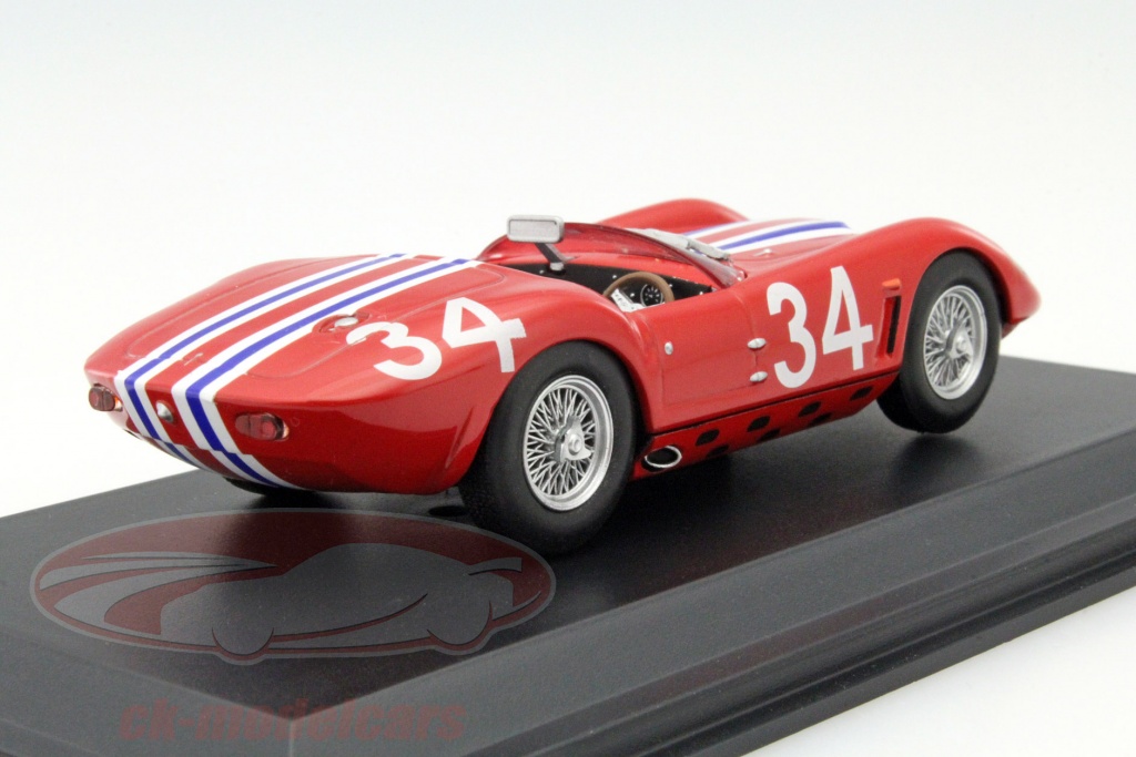 Leo Models 1:43 Maserati Tipo 61 Drogo #34 Reims 1963 Casner CK34344 ...