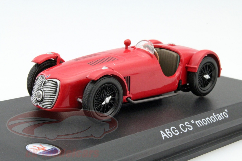 Leo Models 1:43 Maserati A6G.CS Monofaro 年 1947 赤 CK34333 モデル 車 CK34333