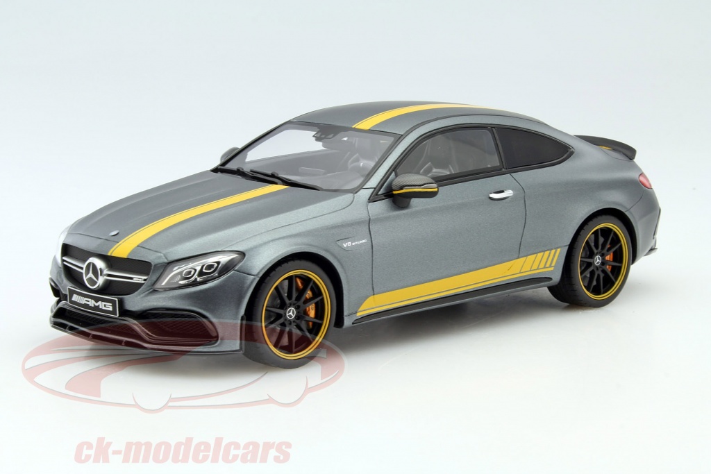 GT-SPIRIT 1:18 Mercedes-Benz AMG C 63 S Coupe Edition 1 selenite gray ...