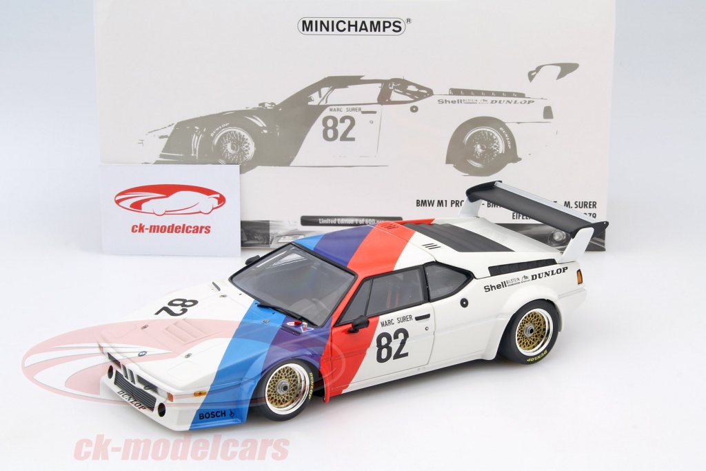 Minichamps 1:18 BMW M1 Pro Car #82 DRM Eifelrennen 1979 Surer 180792982 ...