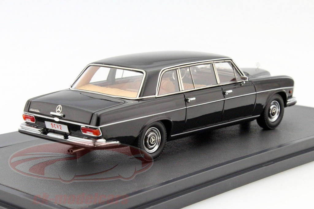 Matrix 1:43 Mercedes-Benz 300 SEL W109 Baujahr 1967 schwarz MX41302-071 ...