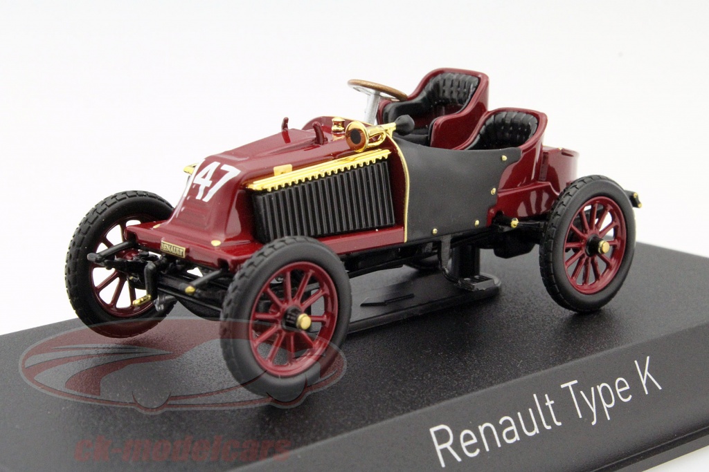 Norev 1:43 Renault Type K 年 1902 赤 / ブラック 519510 モデル 車 519510 3551095195104