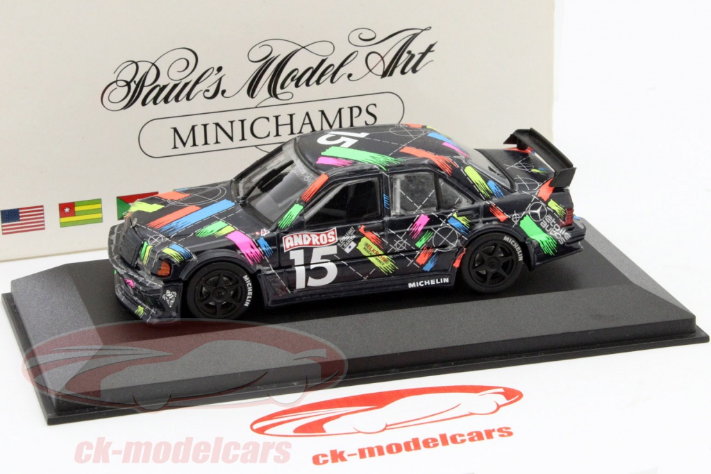 Minichamps 1:43 Mercedes-Benz Typ 190 (W201) #15 Guillemet, Barlesi ...