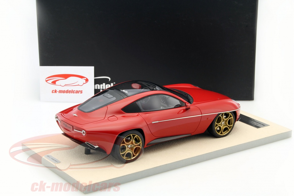 Tecnomodel 1:18 Touring Superleggera Disco Volante Baujahr 2014 rot ...