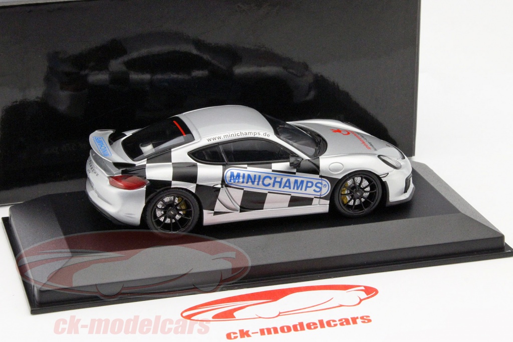 Minichamps 1:43 Porsche Cayman GT4 special Edition Toy Fair Nuremberg ...