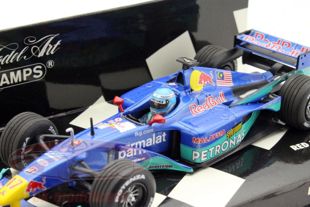 Minichamps 1:43 Mika Salo Sauber C19 #17 Malaysia GP formula 1 2000 ...