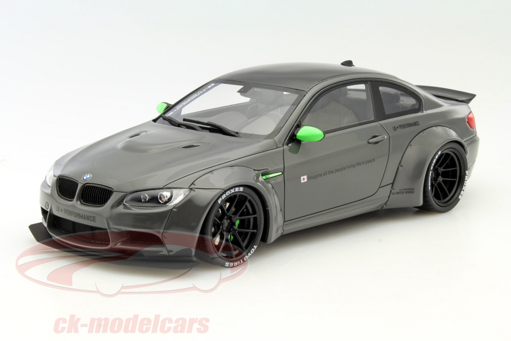 GT-SPIRIT 1:18 BMW M3 (E92) LB Performance Baujahr 2012 grau GT127 ...