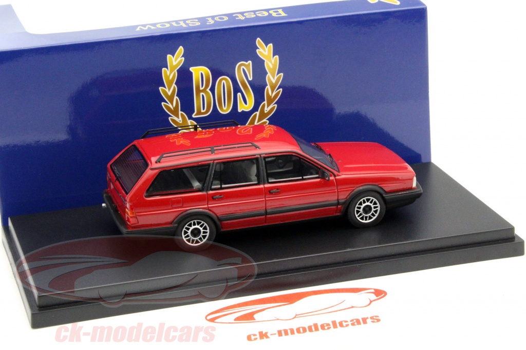 BoS-Models 1:43 Volkswagen VW Passat GT Syncro Baujahr 1985 rot ...