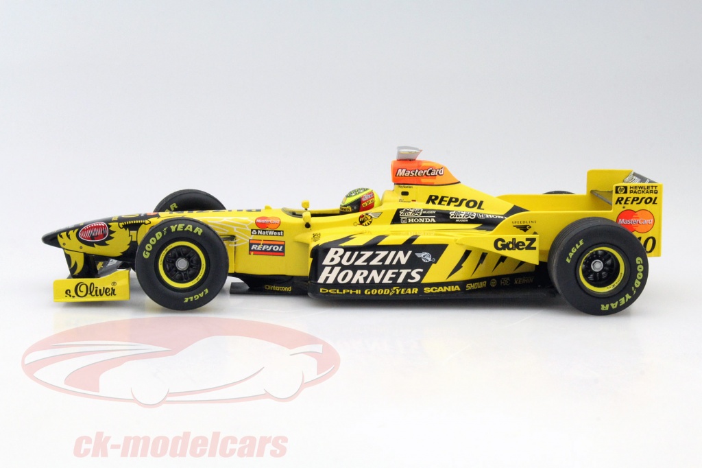 Minichamps 1:18 Ralf Schumacher Jordan 198 #10 formula 1 1998 CK34916 ...