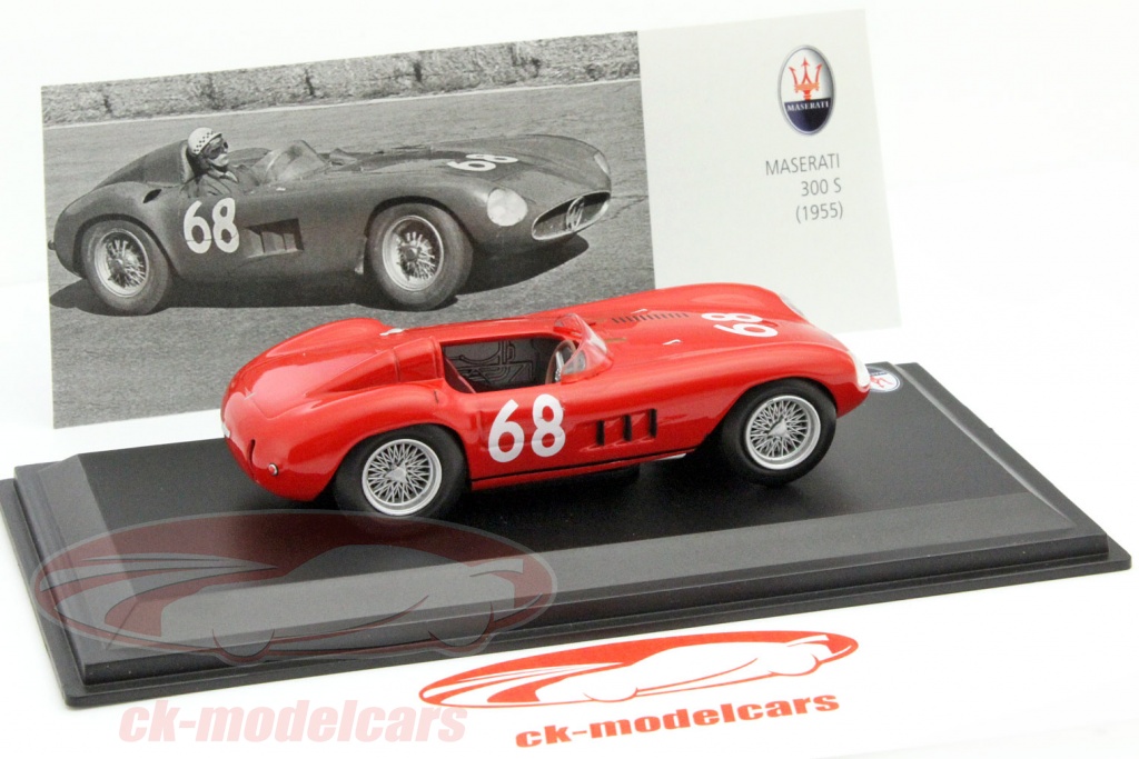 Leo Models 1:43 Maserati 300 S #68 Supercortemaggiore GP 1955 Behra ...