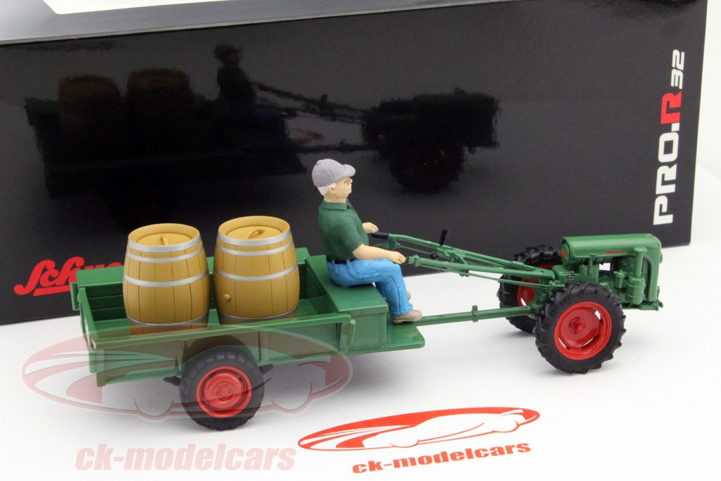 Schuco 1:32 Holder ED II with pendant and load green 450895200 model ...