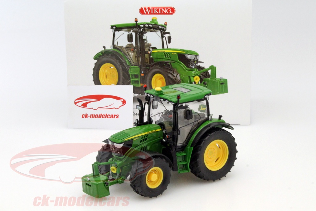 Wiking 1:32 John Deere 6125R Traktor grün 7318 Modellauto 7318 4006874073184