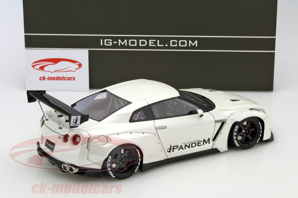 Ignition Model 1:18 Pandem R35 GT-R weiß IG1003 Modellauto IG1003 ...