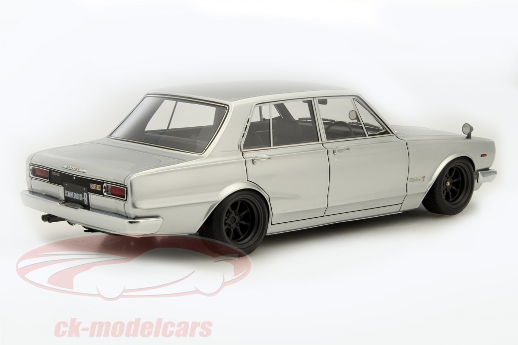 Ignition Model 1:18 Nissan Skyline 2000 GT-R argent IG0760 modèle voiture IG0760 4571477907605