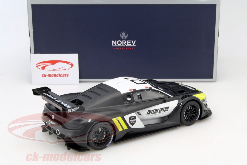 Norev 1:18 Renault R.S. 01 Interceptor Highway Patrol black / white ...