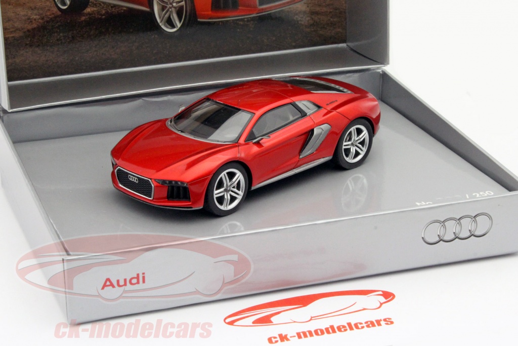 LookSmart 1:43 Audi Nanuk Quattro Concept Car rot A5-5636 Modellauto A5 ...
