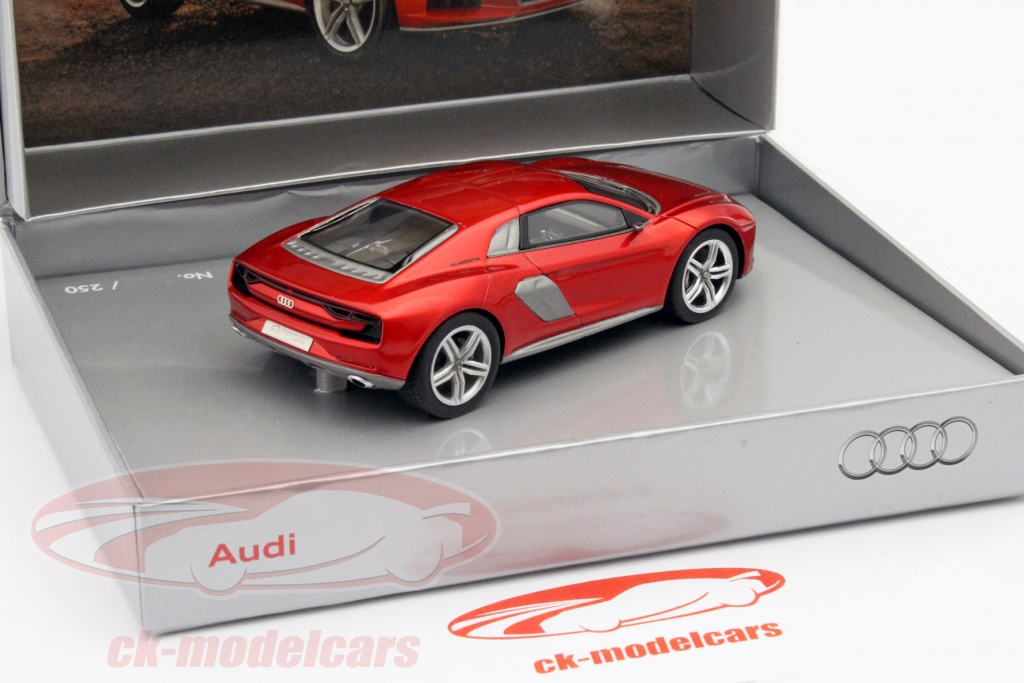 LookSmart 1:43 Audi Nanuk Quattro Concept Car red A5-5636 model car A5-5636