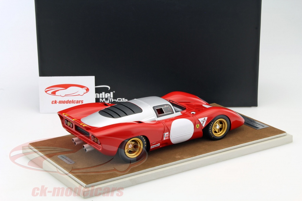 Tecnomodel 1:18 Ferrari 312P Test Monza 1969 TM18-35A model car TM18-35A