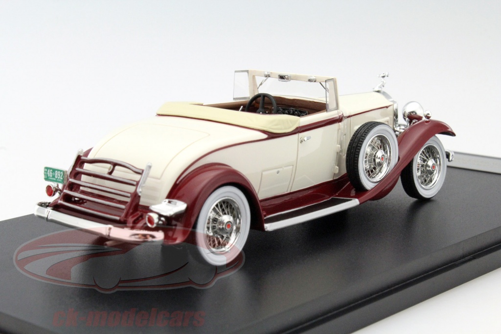 Neo 1:43 Packard 902 Standard Eight Convertible año 1932 beige / rojo ...
