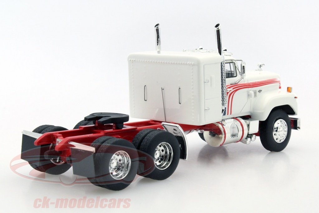 Neo 1:43 Dodge CNT 950 Bighorn year 1974 white / red NEO44870 model car ...