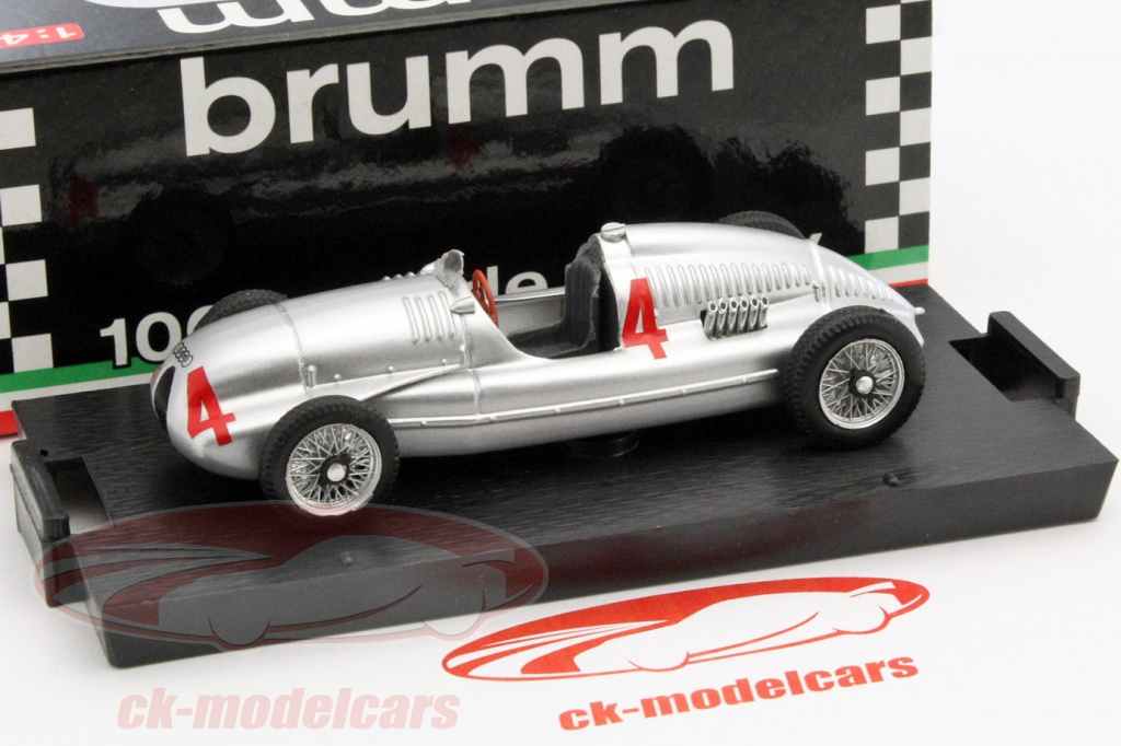 Brumm 1:43 Tazio Nuvolari Auto Union Typ D #4 GP Inghilterra Donington ...