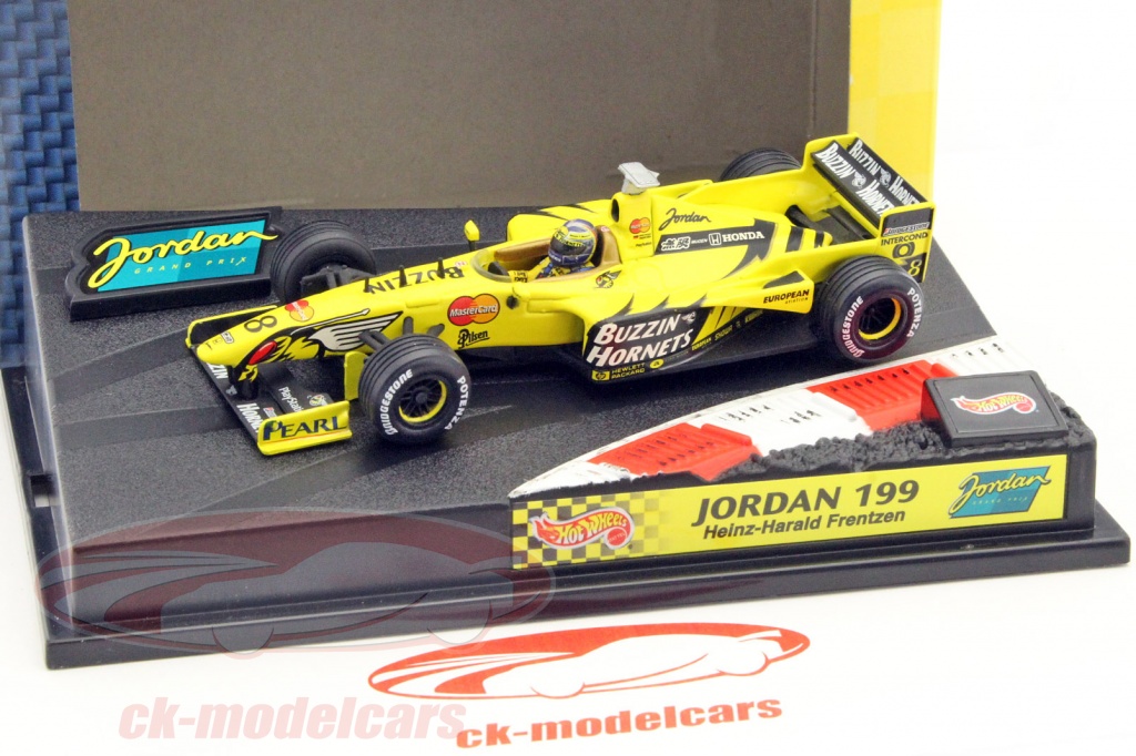HotWheels 1:43 Heinz-Harald Frentzen Jordan 199 #8 formula 1 1999 24839 ...