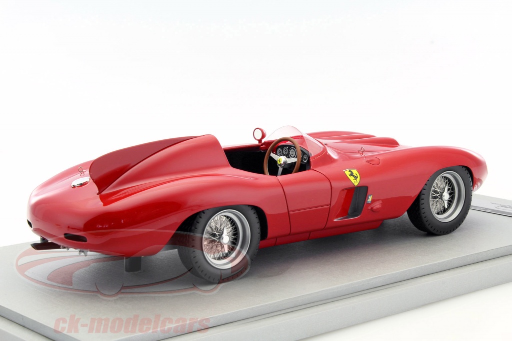 Tecnomodel 1:18 Ferrari 857 Press version 1956 red TM18-26A model car ...