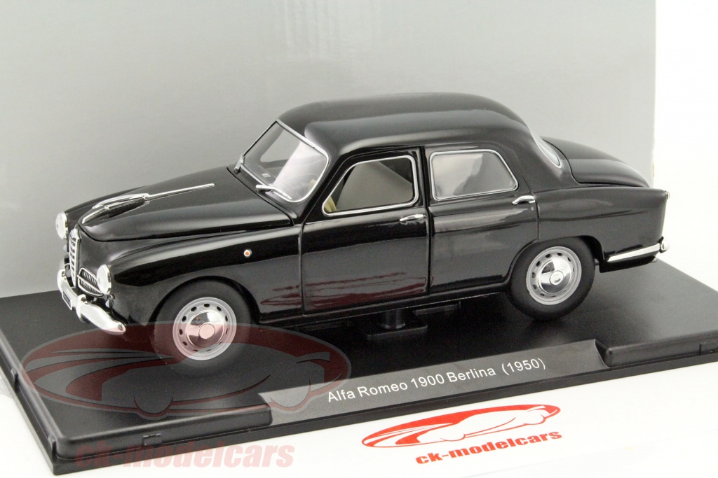 Leo Models 1:24 Alfa Romeo 1900 Berlina year 1950 black CK35716 model car CK35716