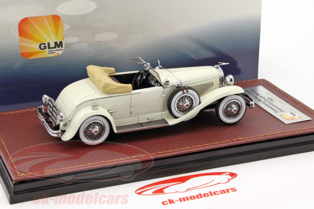 Great Lighting Models 1:43 Duesenberg Model J SWB Convertible Coupe ...