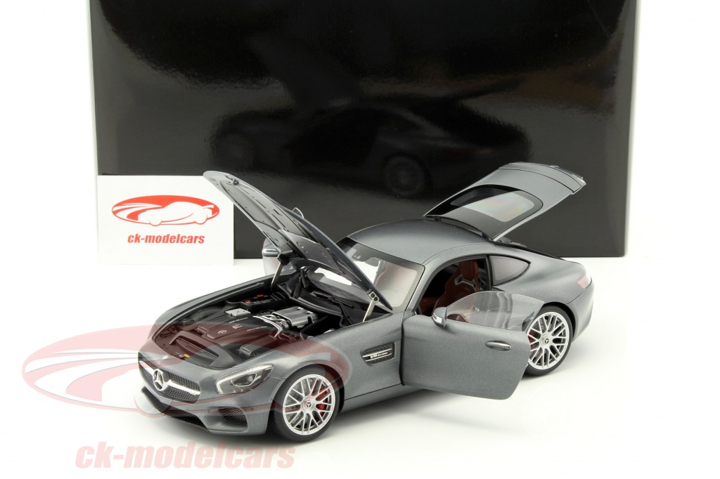 AUTOart 1:18 Mercedes-Benz AMG GT S год 2015 мат серый 76312 модель ...