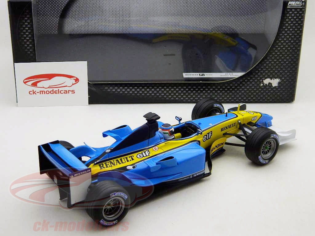 HotWheels 1:18 J. Trulli Renault R23 formula one 2003 B7019 model car ...