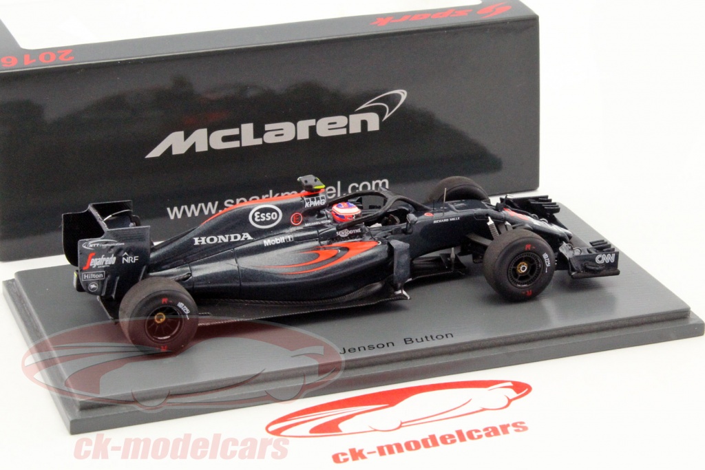 Spark 1:43 Jenson Button McLaren MP4-31 #22 Halo Test Italy GP formula ...