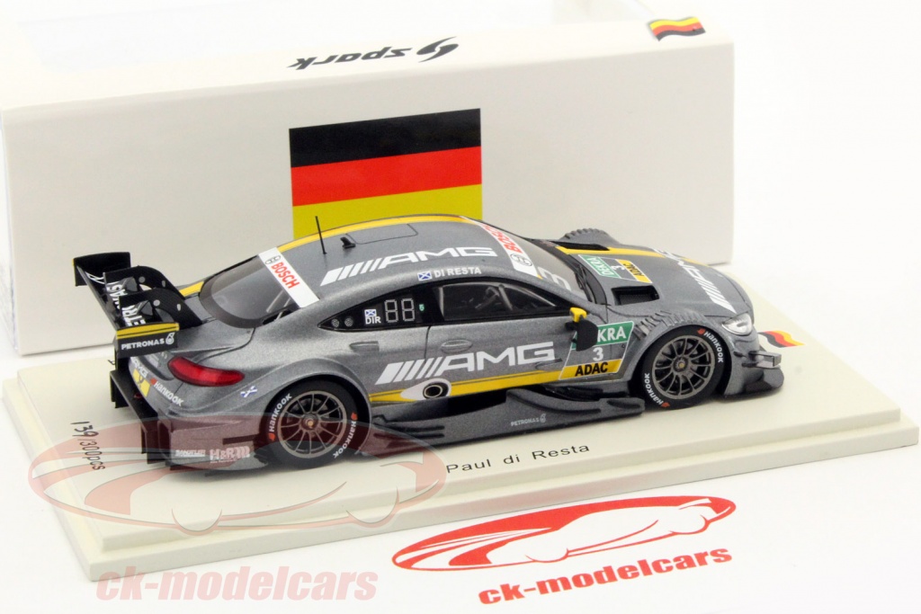 Spark 1:43 Mercedes-Benz AMG C63 DTM #3 DTM 2016 Paul di Resta SG280 ...