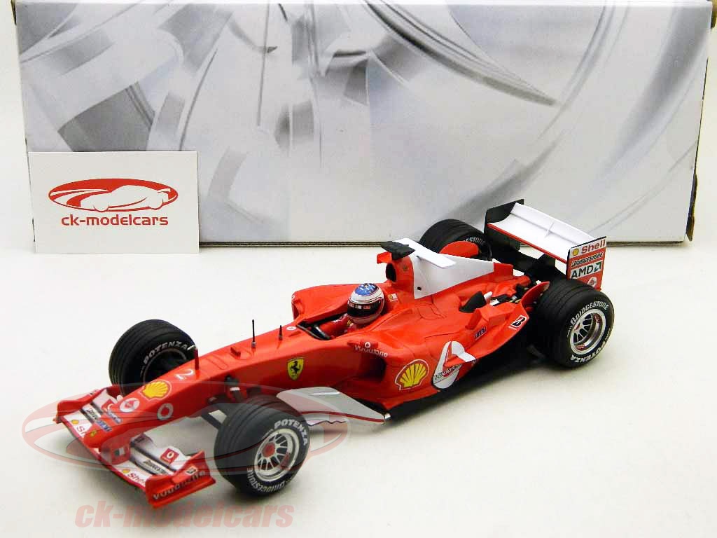 HotWheels 1:18 R. Barrichello Ferrari F2004 formula one 2004 B6201 ...