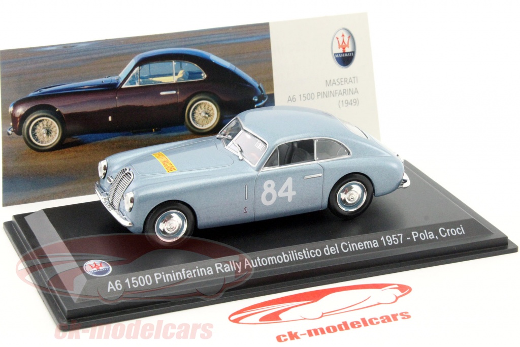 Leo Models 1:43 Maserati A6 Pininfarina #84 Rally Automobilistico del ...