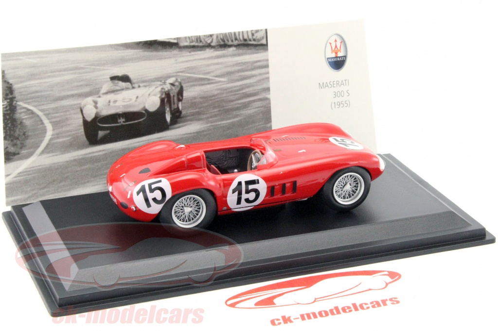 Leo Models 1:43 Maserati 300 S #15 24h LeMans 1955 Mieres, Perdisa CK35922 model auto CK35922