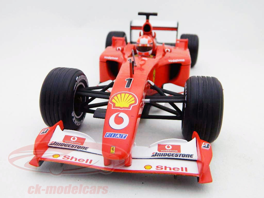 HotWheels 1:18 M. Schumacher Ferrari F2002 Premiere Edition formula one ...