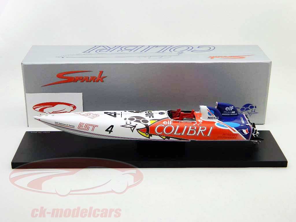 Spark 1:43 Colibri Offshore Powerboat #4 Bj. 1987 S2302 modelo coche ...