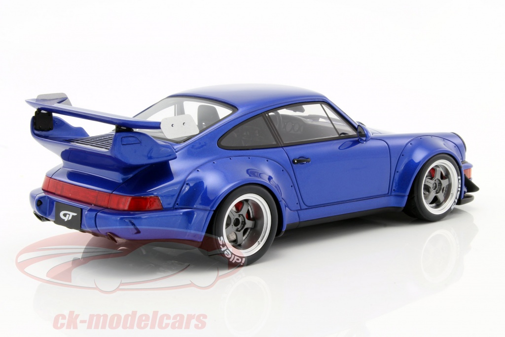 GT-SPIRIT 1:18 Porsche 911 (964) RWB blue ZM100 model car ZM100 ...