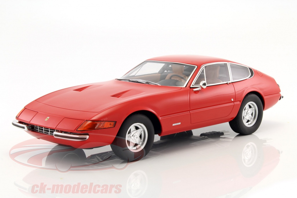 GT-SPIRIT 1:12 Ferrari 356 GTB/4 Daytona año de construcción 1968 rojo ...
