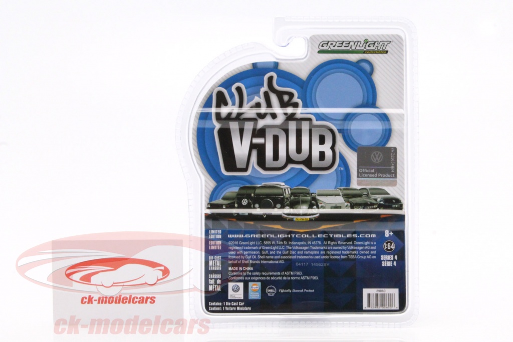 Greenlight 1:64 Volkswagen VW Type 2 Shell Pick Up year 1976 yellow ...