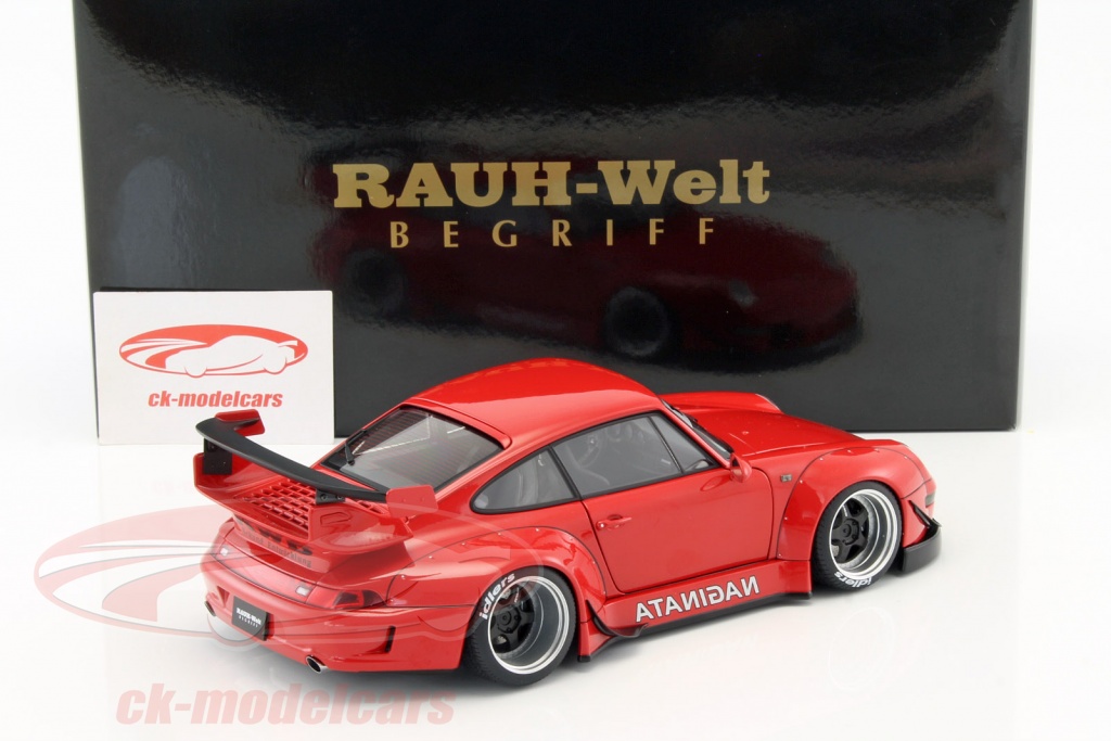 AUTOart 1:18 Porsche 911 (993) RWB red 78153 model car 78153 674110781533