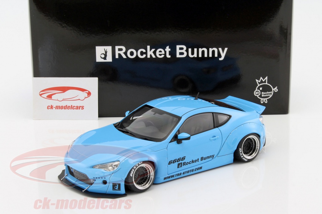 AUTOart 1:18 Rocket Bunny Toyota 86 bleu 78758 modèle voiture 78758 ...