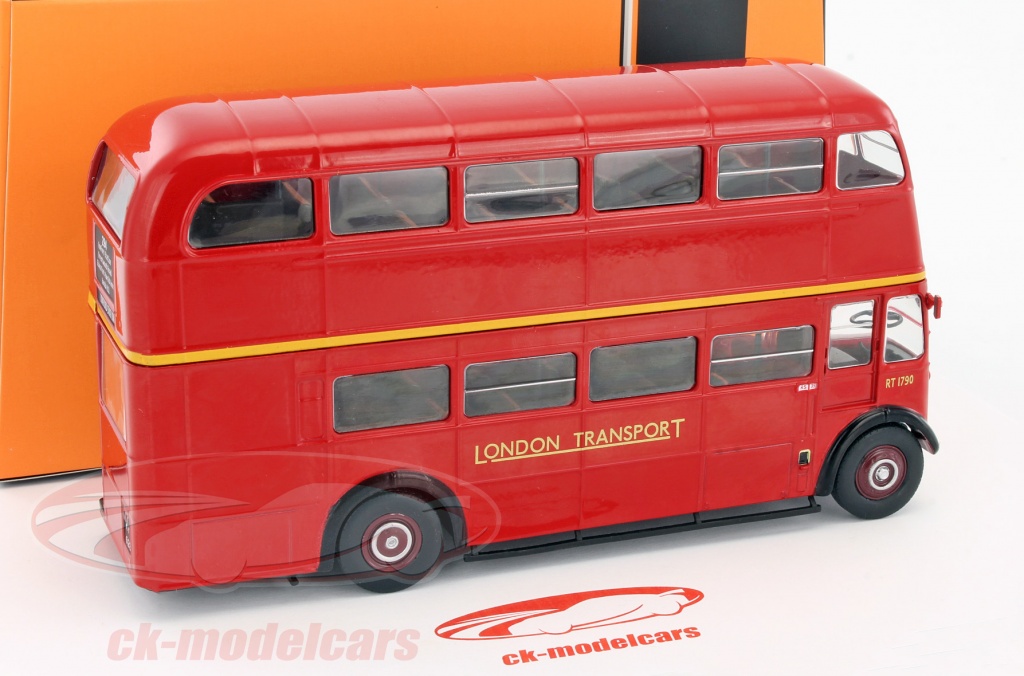 Ixo 1:43 AEC Regent III RT Baujahr 1939 London Transport rot BUS002 ...