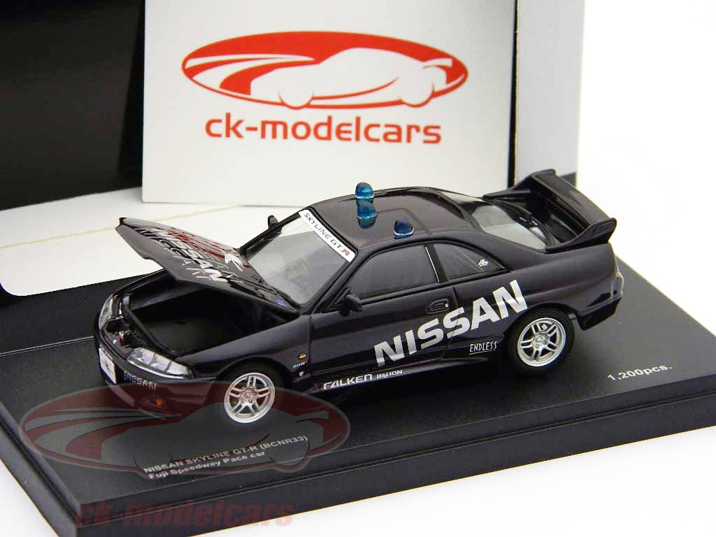 Kyosho 1:43 Nissan Skyline GT-R (BCNR33) Fuji Speedway Pace Car 03343PC model car 03343PC ...