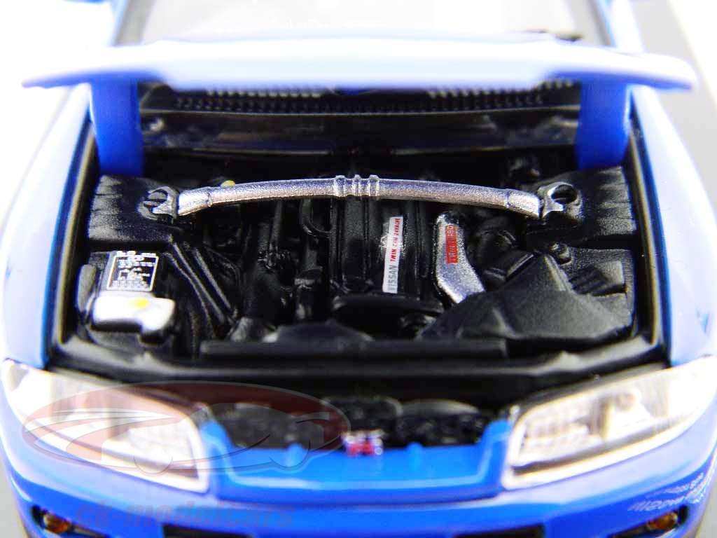 Kyosho 1:43 Nissan Skyline GT-R (BNR32) LM Limited champion blue ...