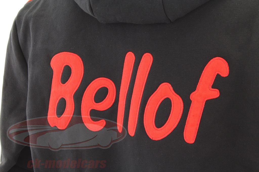 Stefan Bellof Sweat jacket helmet Classic Line black / red / yellow BS ...